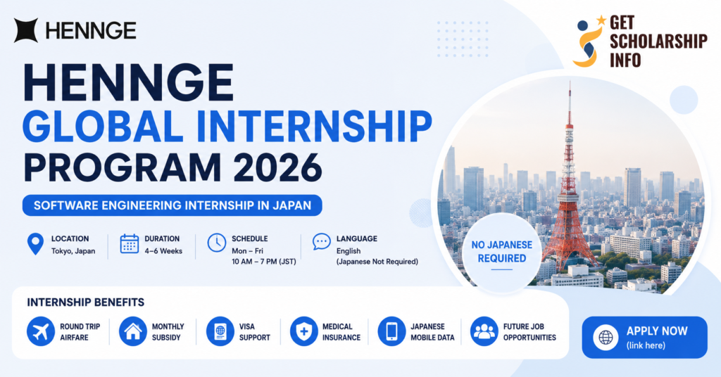 HENNGE Internship Program 2026 in Japan | Software Engineering ...